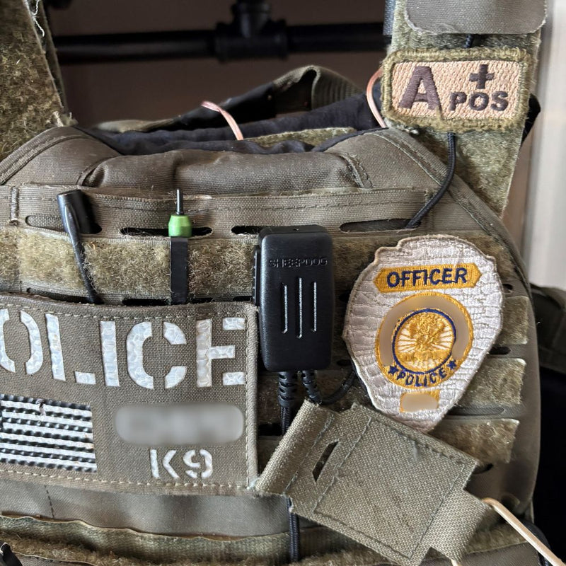 CYCLONE2, Waterproof PTT/Mic, 3.5mm Port, Quick Disconnect