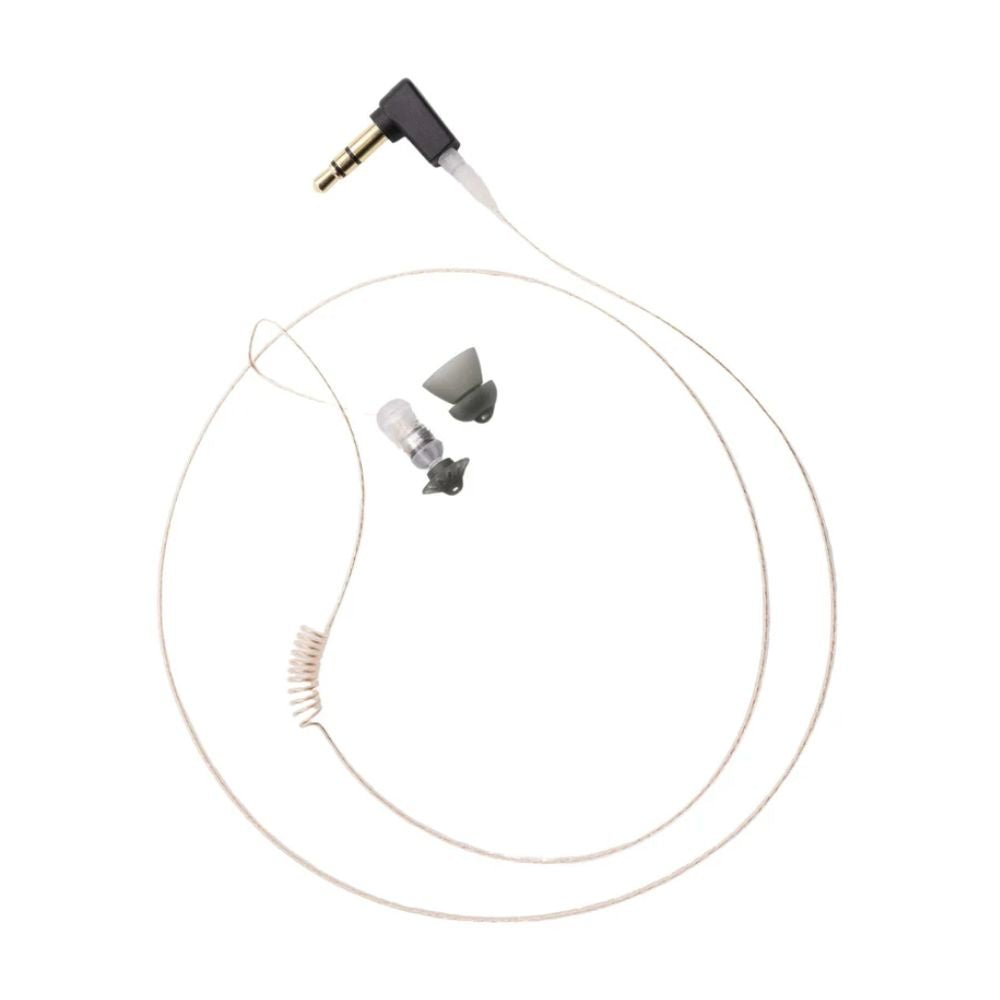 Impact HIDIN Micro Tubeless Listen Only Earpiece, Clear Cable