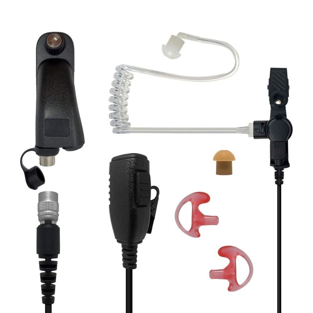Harris Radio Earpiece Sheepdog Alpha Quick Disconnect Police Mic ...