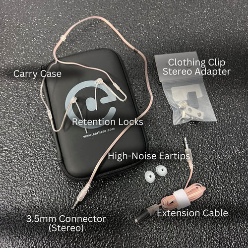 EarHero Dual Ear Listen Only Earpiece