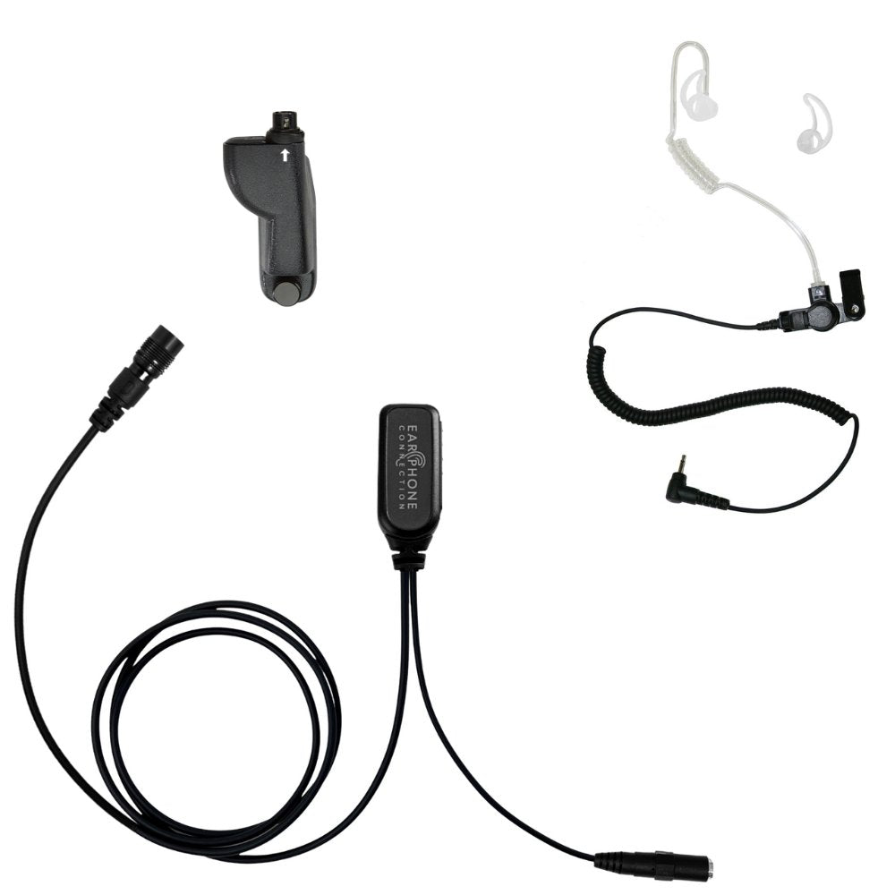 Hawk Lapel Mic, 3.5mm Port, Tactical PTT | Sheepdog Microphones