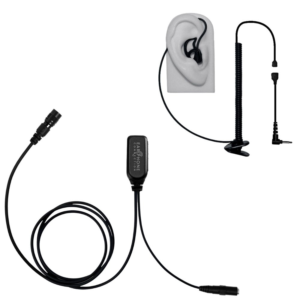 Hawk Lapel Mic, 3.5mm Port, Tactical PTT | Sheepdog Microphones