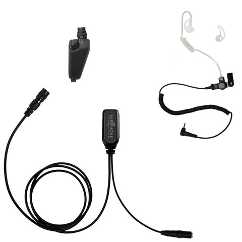 Hawk Lapel Mic, 3.5mm Port, Tactical PTT | Sheepdog Microphones