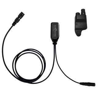Hawk Lapel Mic, 3.5mm Port, Tactical PTT | Sheepdog Microphones