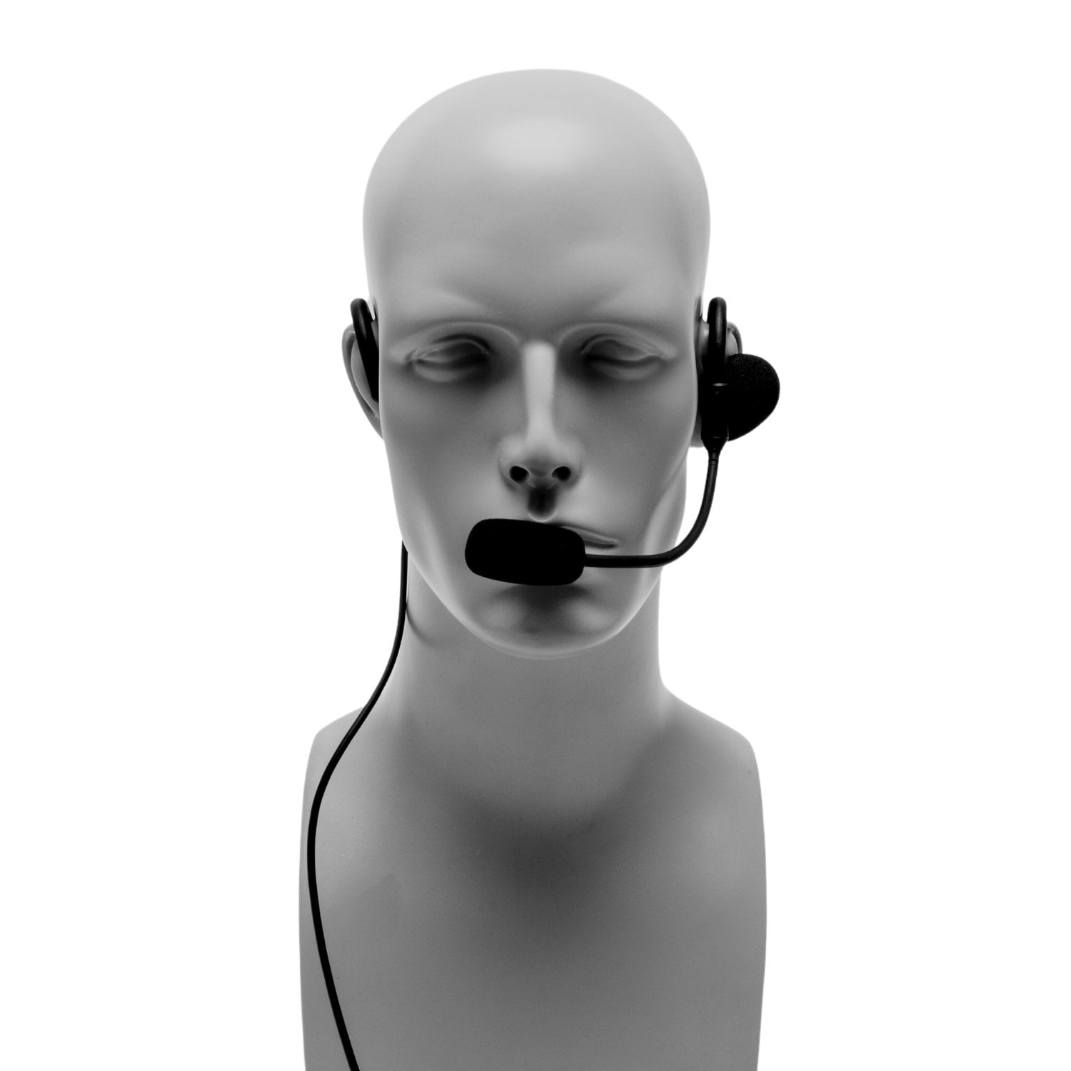 Quick Disconnect Tactical Headset with Boom Mic - Motorola APX Series