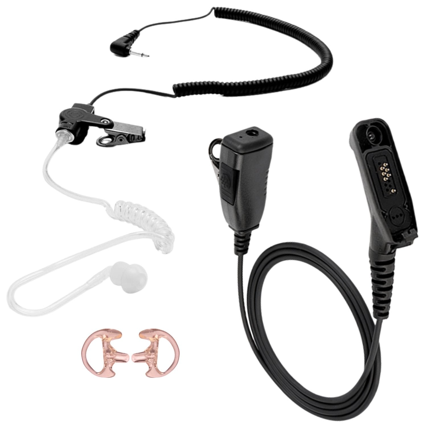Sheepdog Police Surveillance PTT with 3.5mm Earpiece, Motorola APX