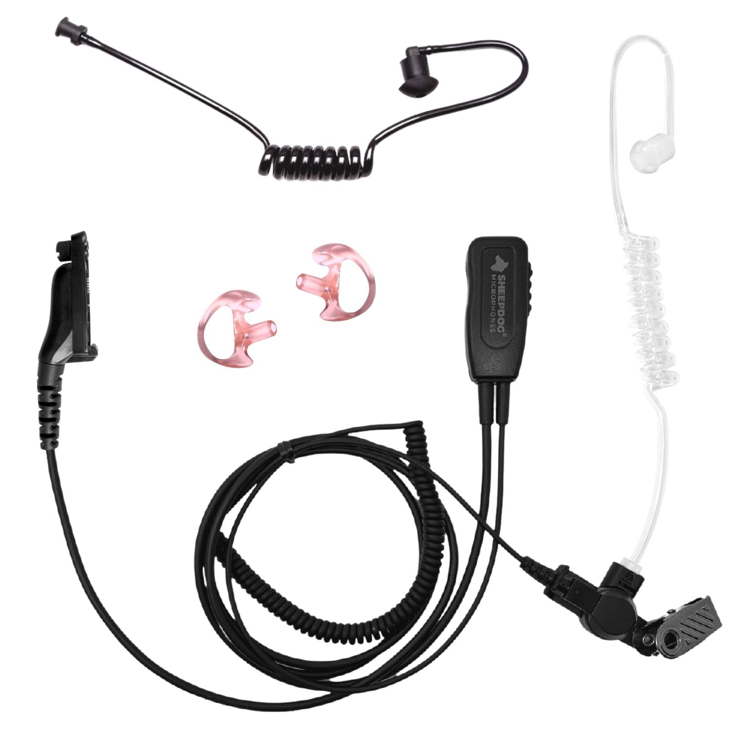 Sheepdog ALPHA Police Lapel Earpiece Mic - Motorola APX