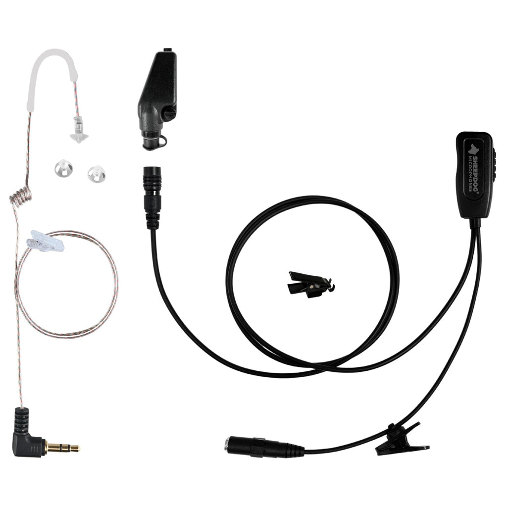 Quick Disconnect Mic and Tubeless Earpiece